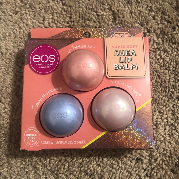 eos | Makeup | Eos Flavors Are Caramel Brle Sleigh Cotton Candy Snow ...